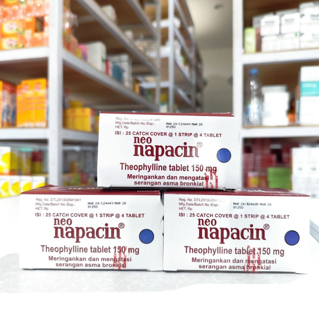 Jual Neo Napacin - Obat Asma Sesak Napas ( 1box) | Shopee Indonesia