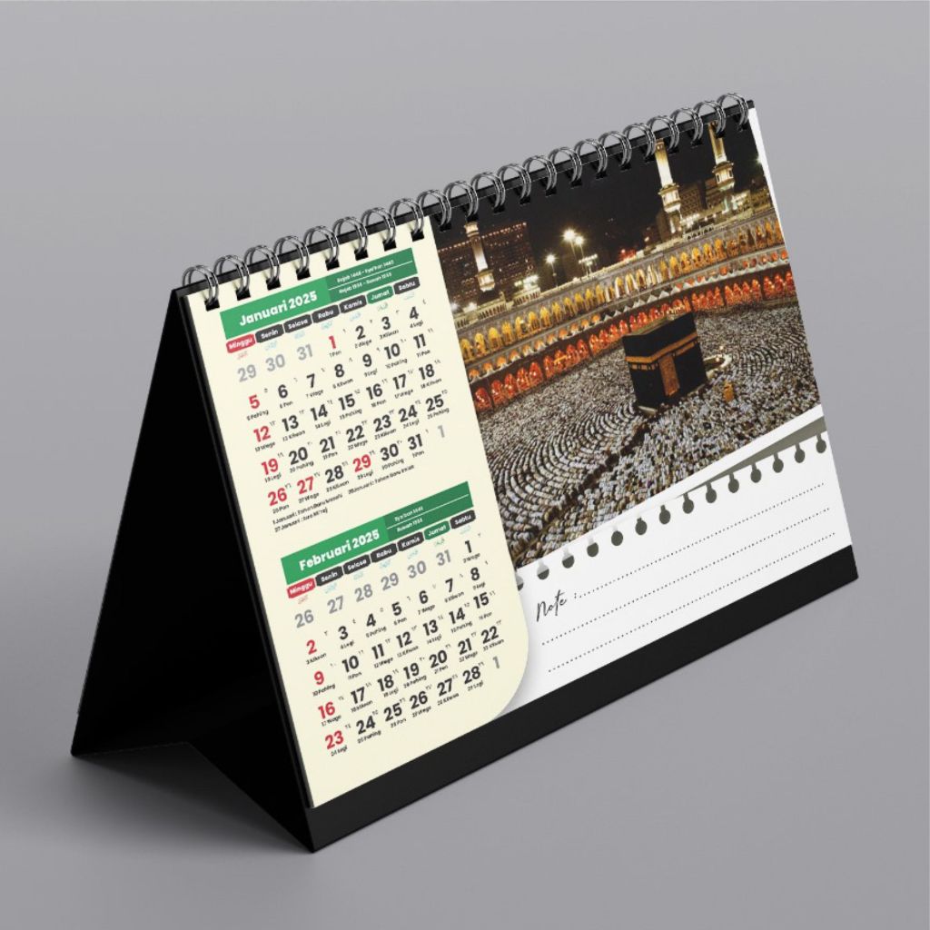 Jual Kalender Duduk, Kalender Meja, Kalender 2025, Kalender Meja Custom ...