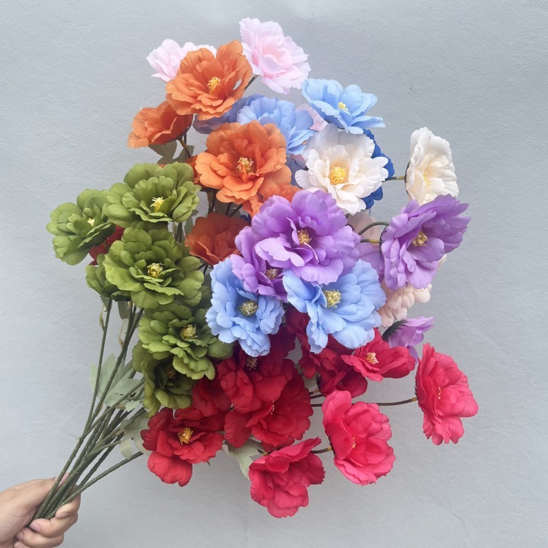 Jual RANUNCULUS BUTTERFLY BUNGA PALSU ARTIFICIAL FLOWER BUNGA HIAS ...