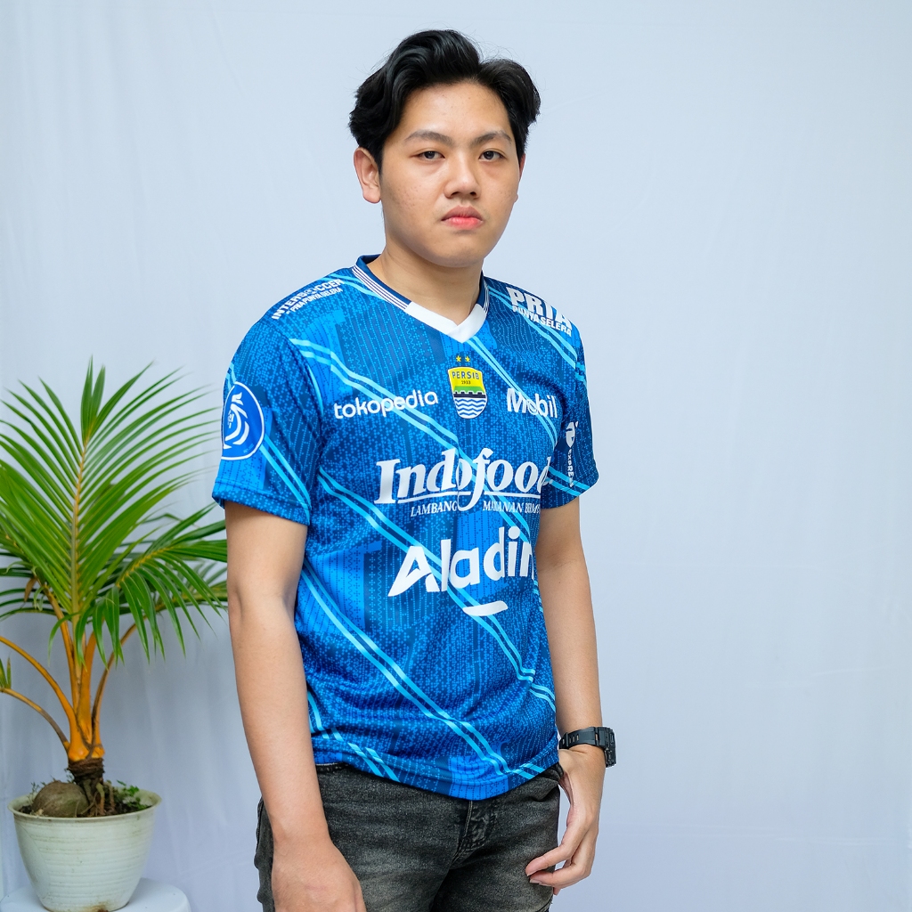 Jual BAJU JERSEY PERSIB BANDUNG HOME BAHAN DRYFIT BILLABONG FREE CUSTOM ...