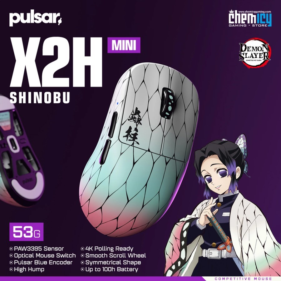 Jual Pulsar X2 H Mini Shinobu Demon Slayer Edition Ultra-Lightweight ...