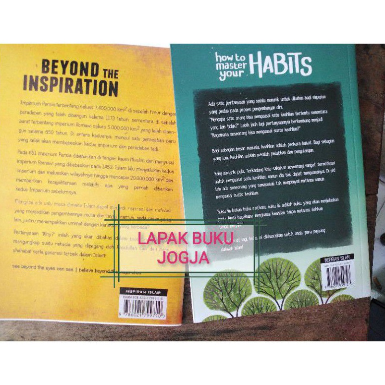 Jual paket 2 buku Beyond the inspiration how to master your heabit y ...