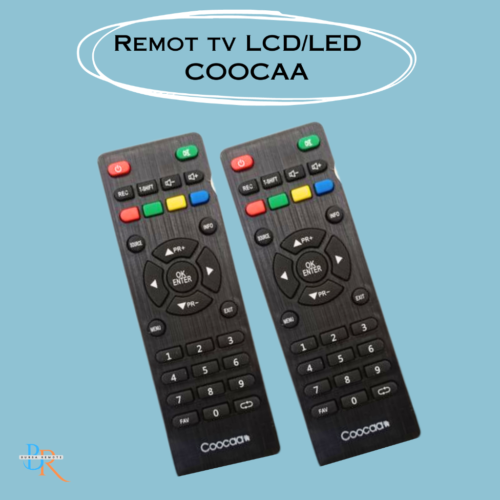 Jual REMOTE TV COOCAA LCD/LED ORIGINAL | Shopee Indonesia