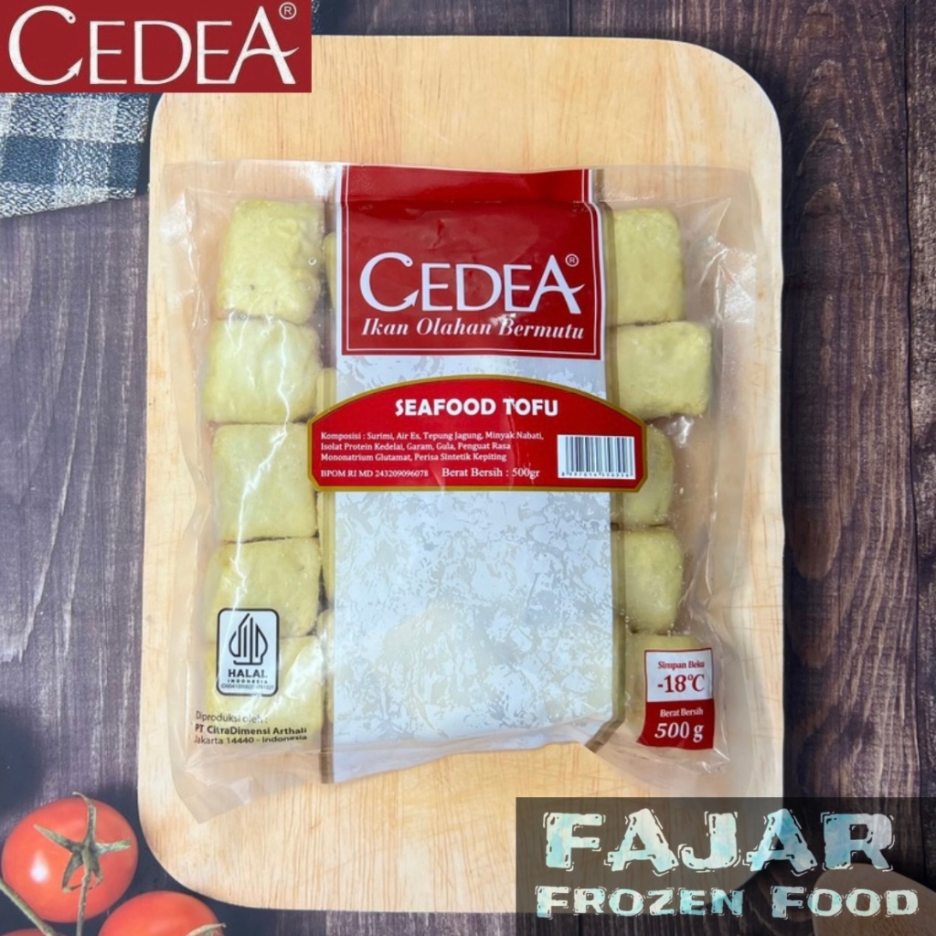 Jual CEDEA SEAFOOD TOFU 500gr | BASO IKAN BENTUK KOTAK | HOTPOT ...
