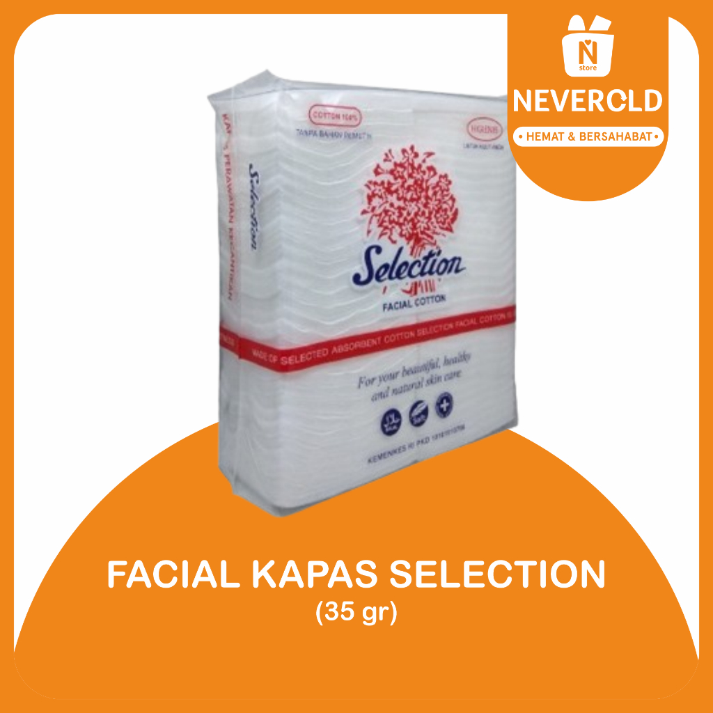 Jual KAPAS FACIAL SELECTION KOTAK 35GR | Shopee Indonesia