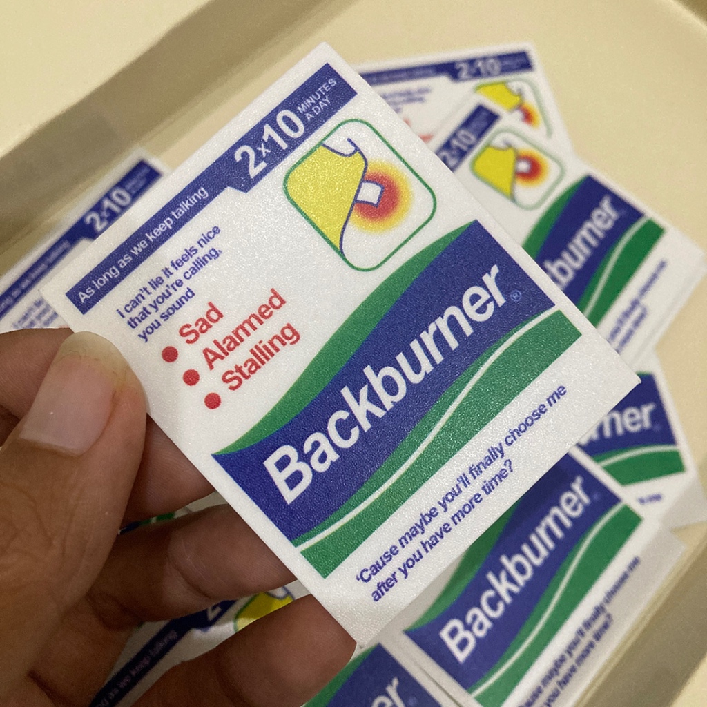 Jual Sticker NIKI Backburner Album Nicole | Shopee Indonesia