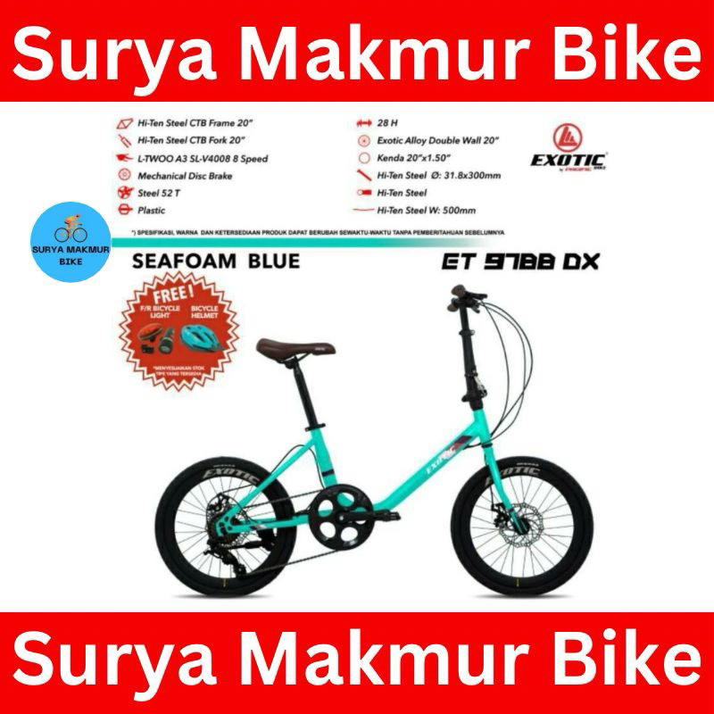 Jual SEPEDA MINION EXOTIC 20 INCH ET-9788 DX 1x7 speed by pacific ...