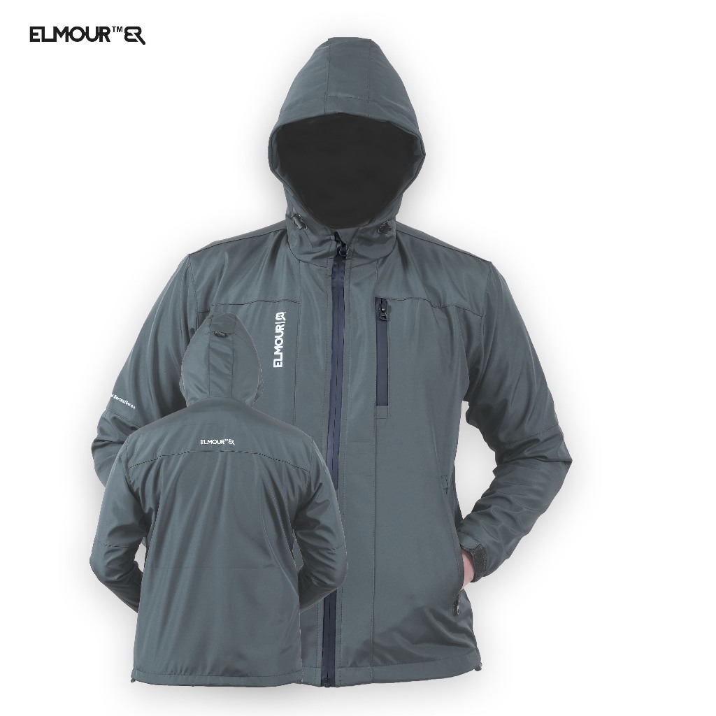 Jual Elmour Jaket Outdoor Waterproof Goretex Tahan Air Dan Angin ...