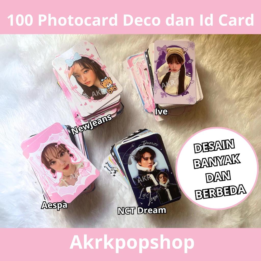 Jual 100pcs Photocard NCT DREAM BLACKPINK ENHYPEN AESPA IVE NEWJEANS 2 SISI, 100 PHOTOCARD DECO ...