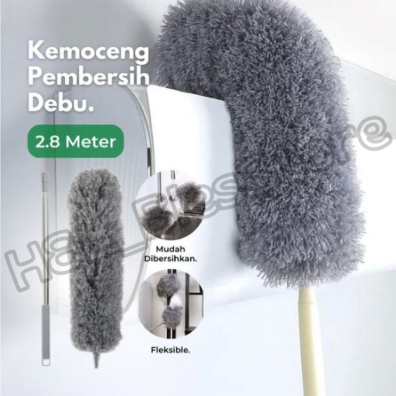 Jual Kemoceng microfiber / kemoceng viral / kemoceng 2,8 meter ...