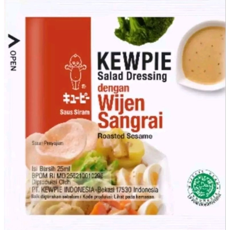Jual Kewpie Salad Dressing Wijen Sangrai, Thousand Island, Caesar, Mayonaise Sachet | Shopee ...