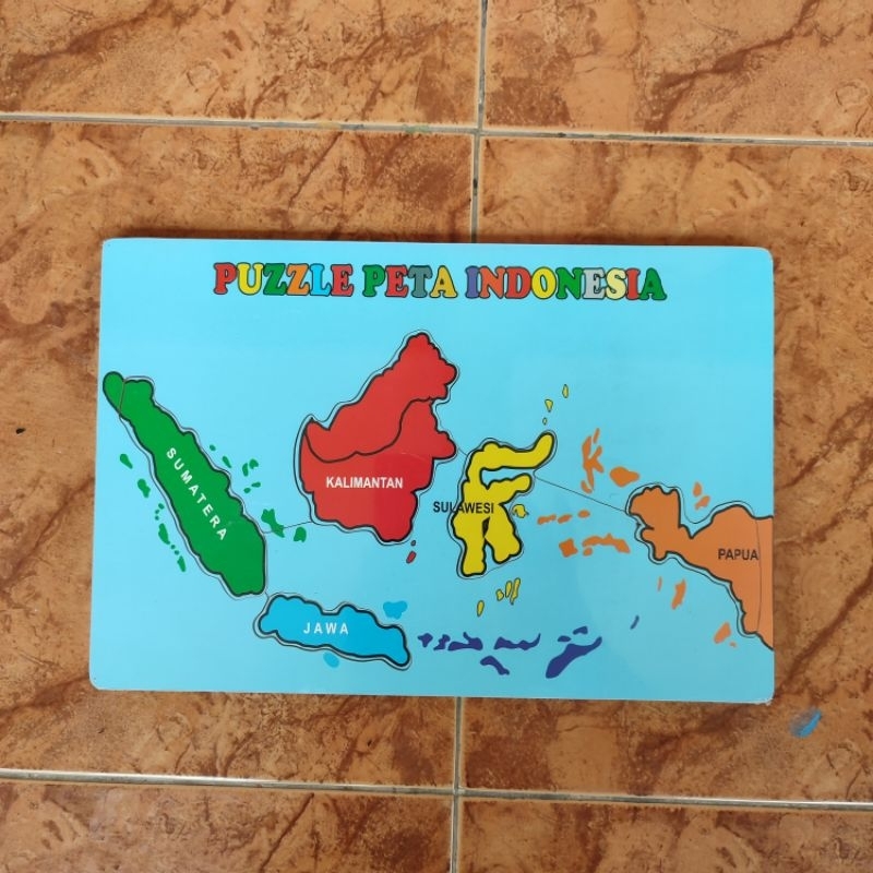 Jual Puzzle peta Indonesia | Shopee Indonesia