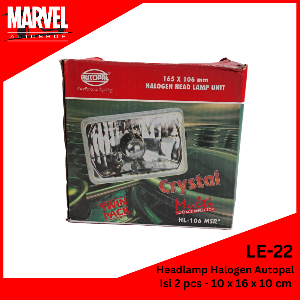 Jual Head Lamp Autopal HEADLAMP HALOGEN AUTOPAL H4 / LAMPU MOBIL DEPAN ...