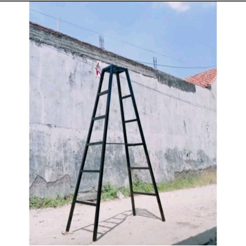 Jual tangga Lipat besi hollow tinggi 2,5 meter | Shopee Indonesia