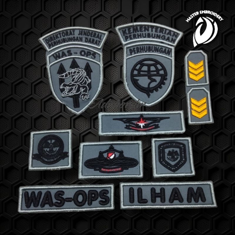 Jual LOGO ATRIBUT WAS OPS DIREKTORAT JENDERAL PERHUBUNGAN DARAT TIMBUL ...