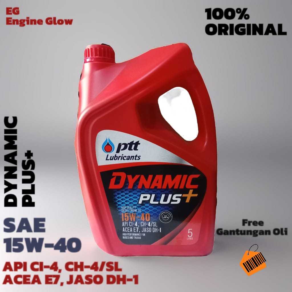 Jual PTT DYNAMIC PLUS 15W-40 5L | Shopee Indonesia