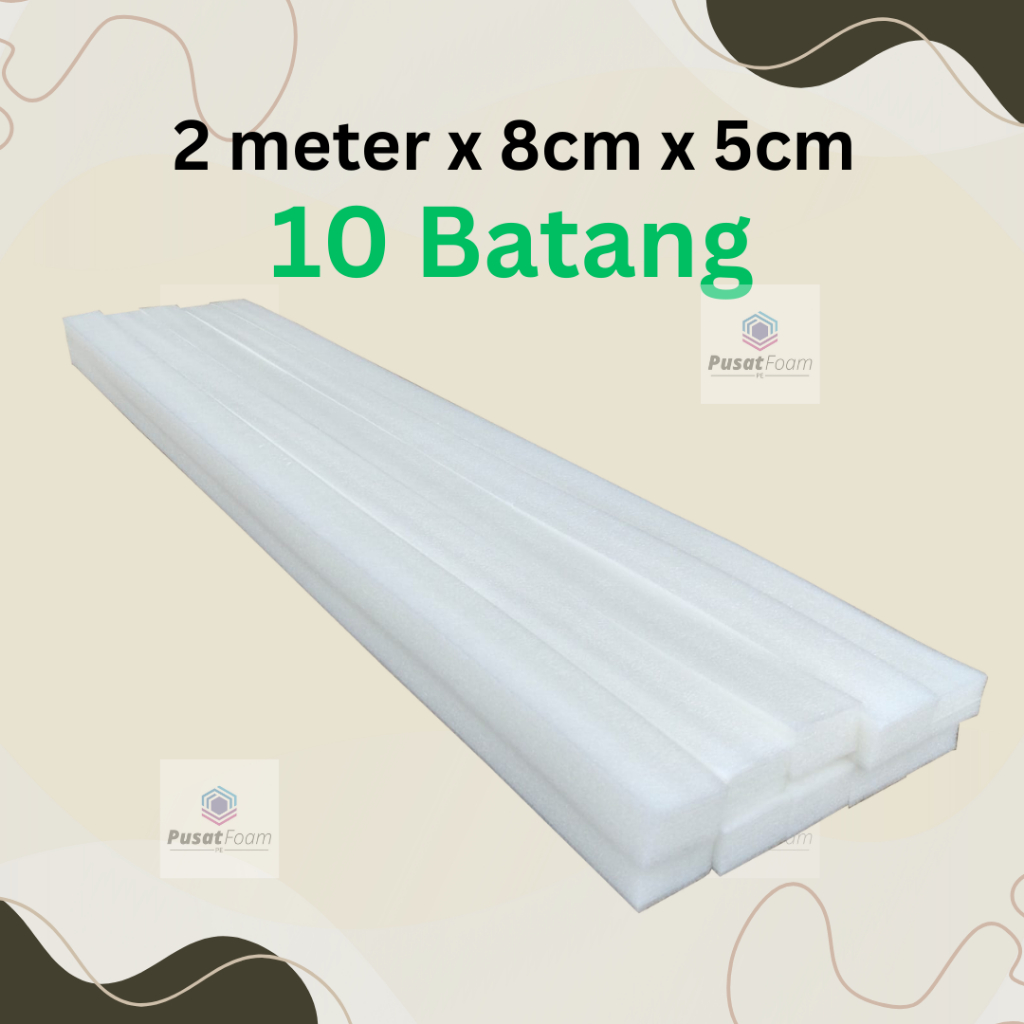 Jual Busa Elastis 2 Meter Busa Dekorasi isi 10 Batang | Shopee Indonesia