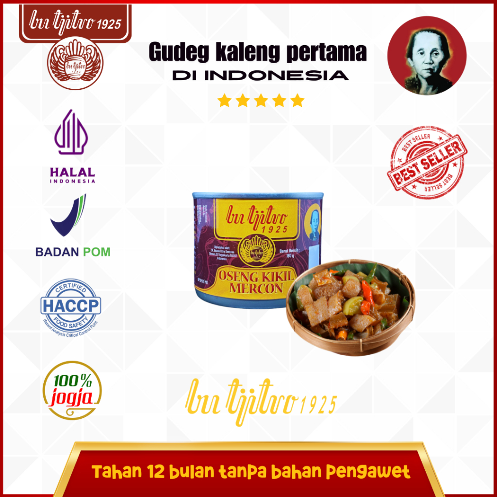 Jual oseng kikil mercon bu tjitro 1925 | Shopee Indonesia
