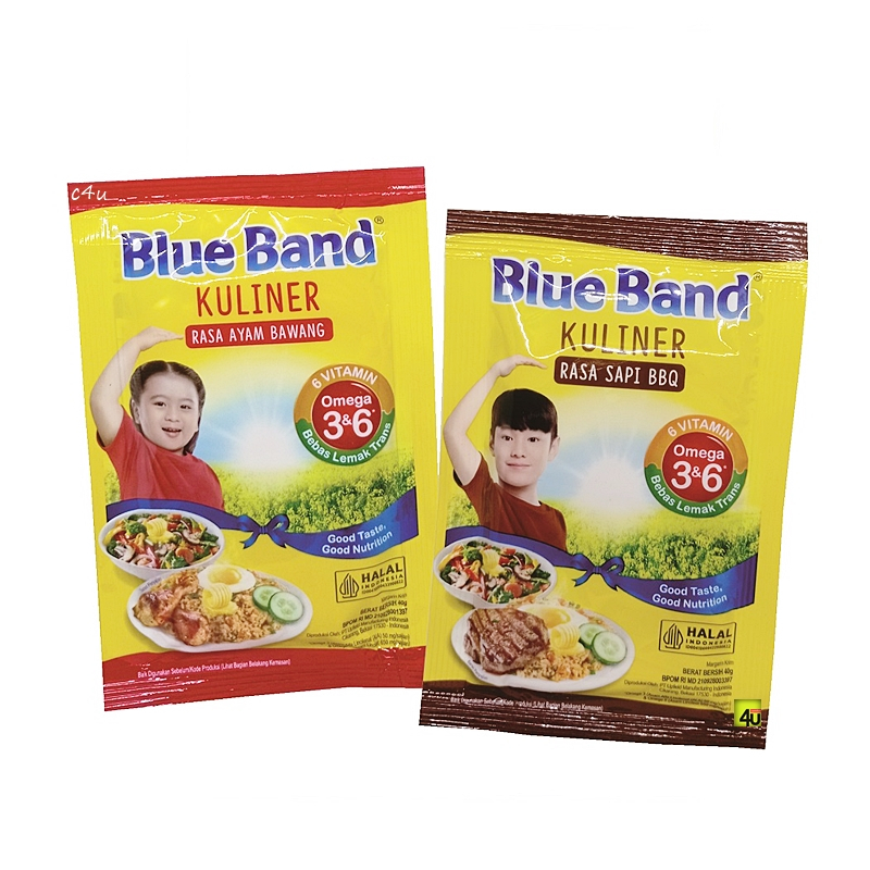 Jual Blue Band KULINER 40gr Rasa Ayam Bawang Dan Sapi BBQ Margarin ...