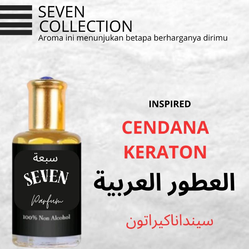 Jual (SEVEN PARFUM 12ML) INSPIRED CENDANA KERATON PARFUM COWOK TAHAN 24 ...