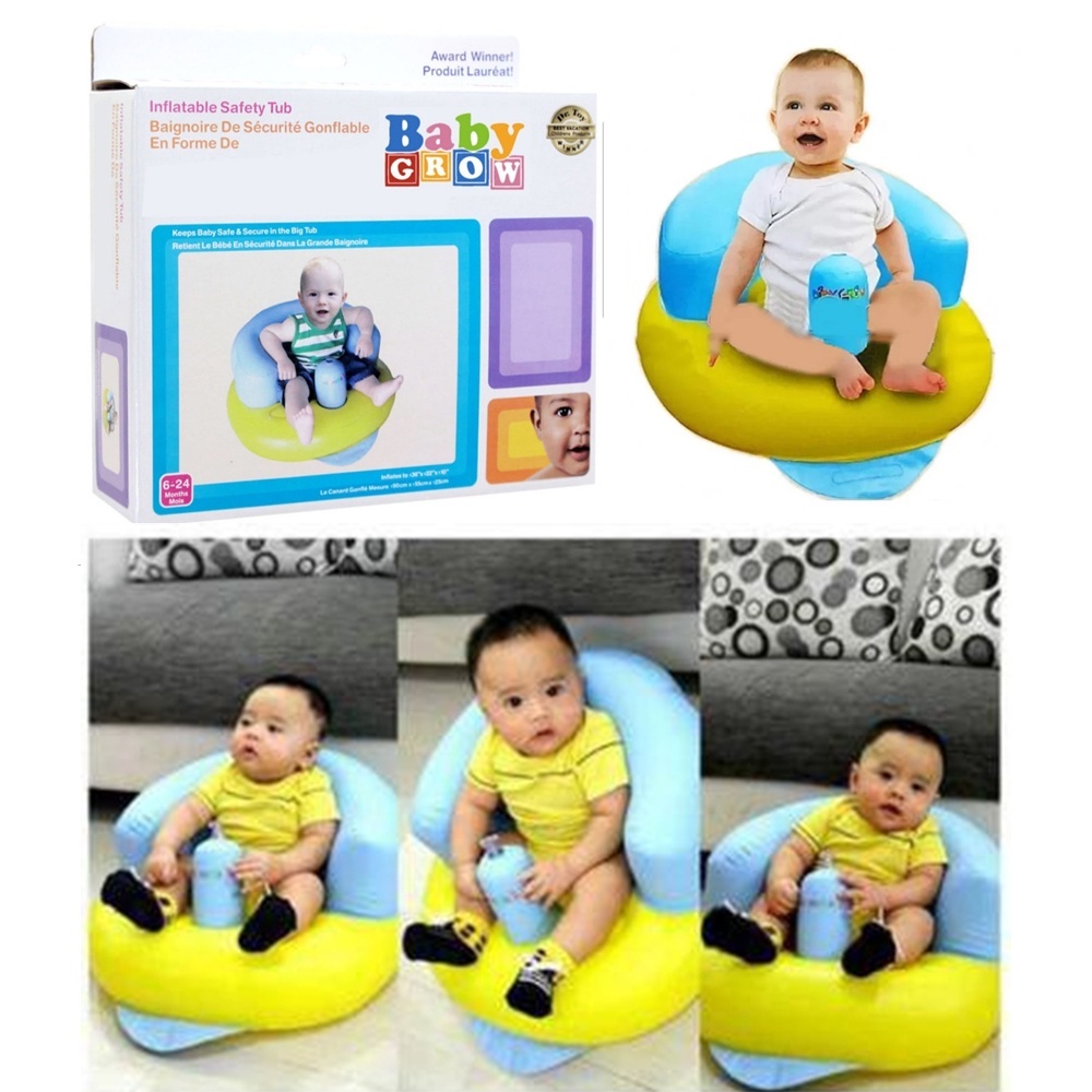 Jual BABY GROW Inflatable Baby Chair | Sofa kursi makan bayi belajar ...