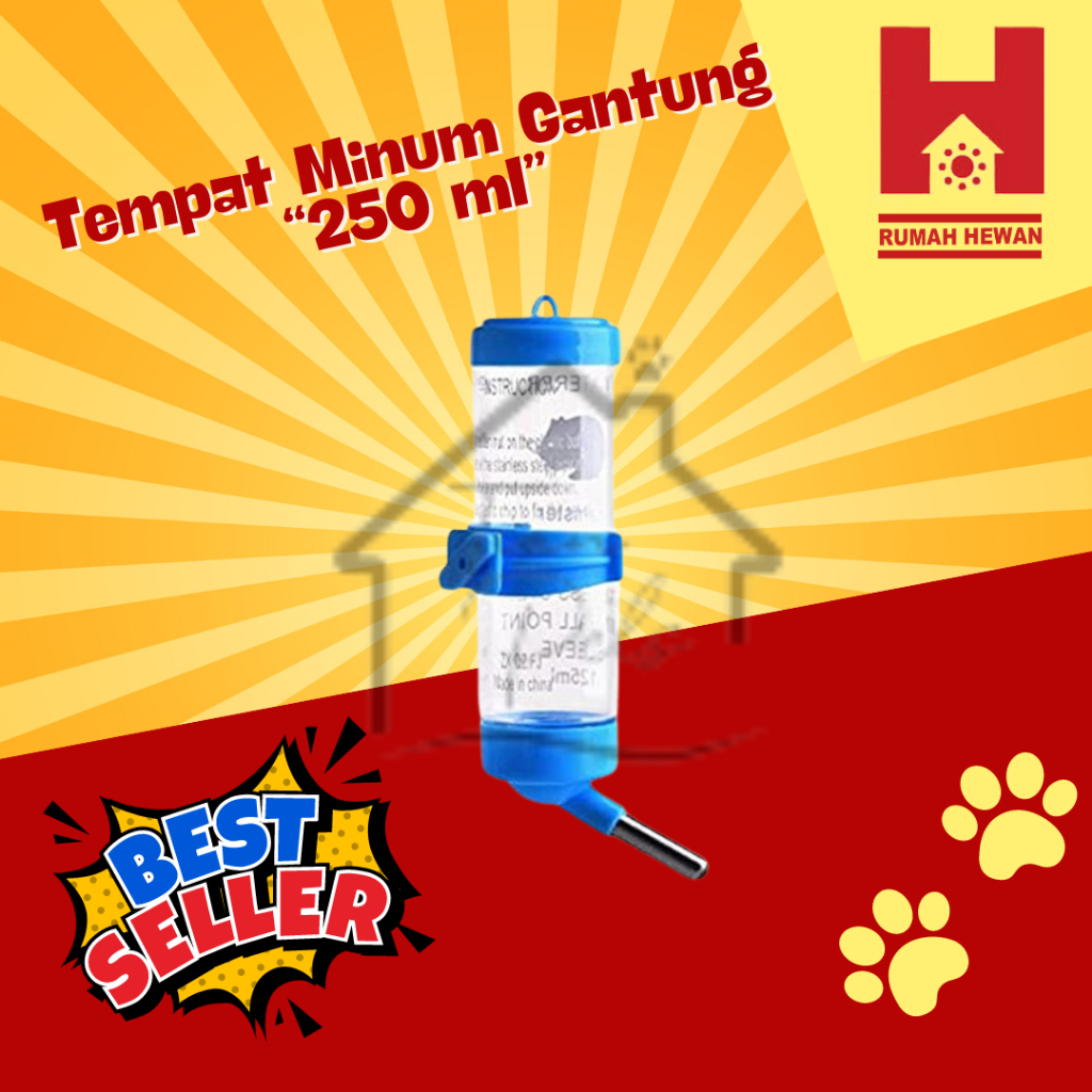 Jual Botol Minum Gantung 250ml - Drinking Water 250 ml | Shopee Indonesia