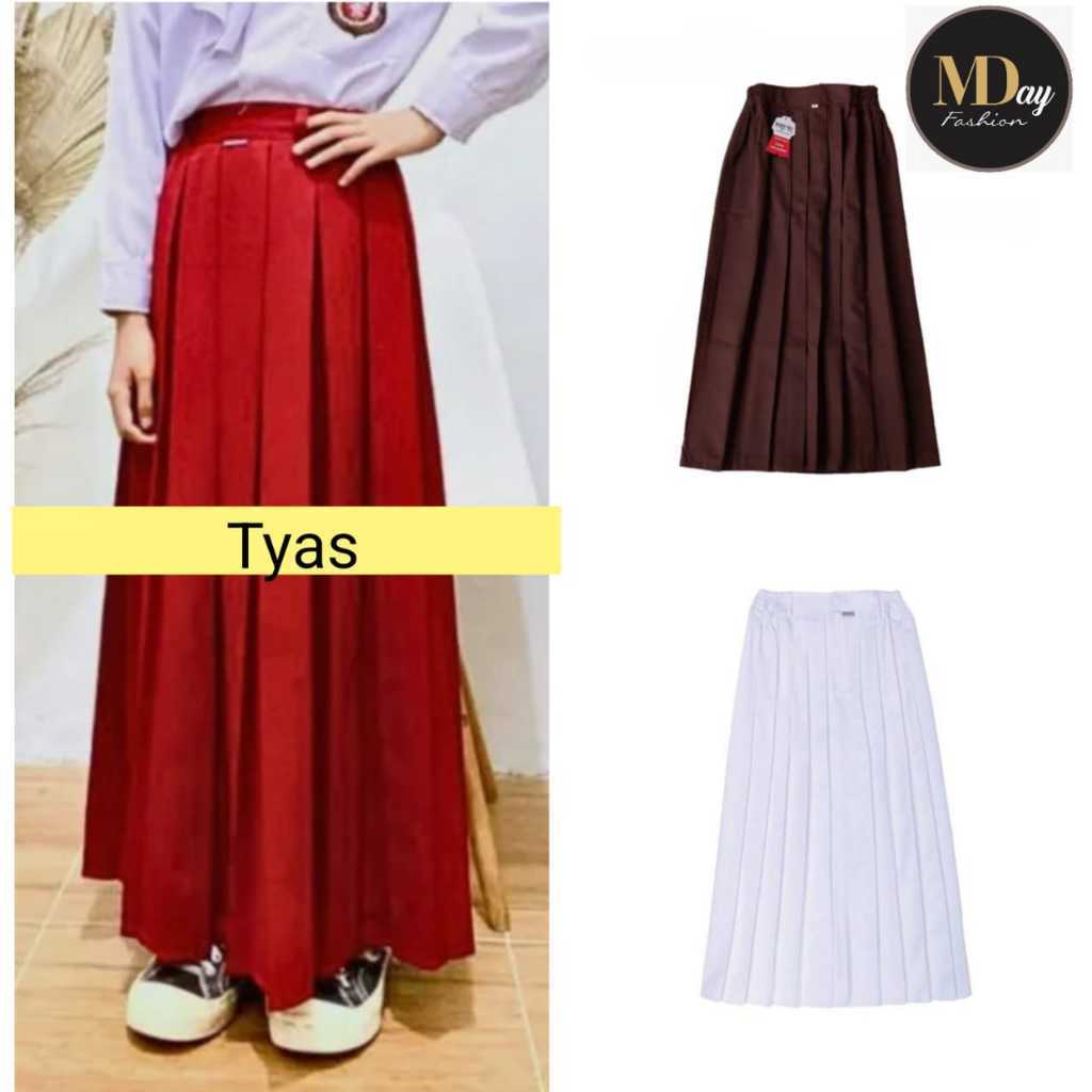Jual TYAS SERAGAM SEKOLAH ROK RAMPLE SD PRAMUKA DAN PUTIH | Shopee ...