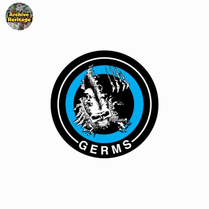 Jual sticker The Germs band punk rock logo stiker | Shopee Indonesia