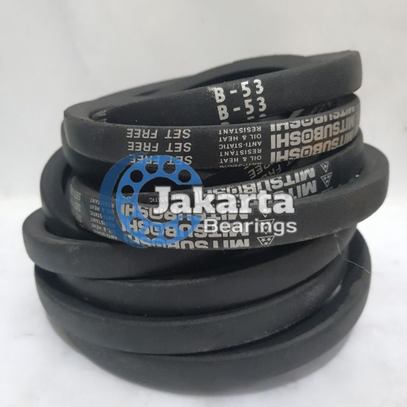 Jual Tali Kipas Ban B53 MITSUBOSHI VanBelt FanBelt Van Fan V Belt B 53 | Shopee Indonesia