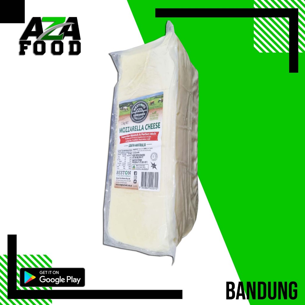 Jual Beston Mozzarella Cheese 2,5 Kg | Shopee Indonesia