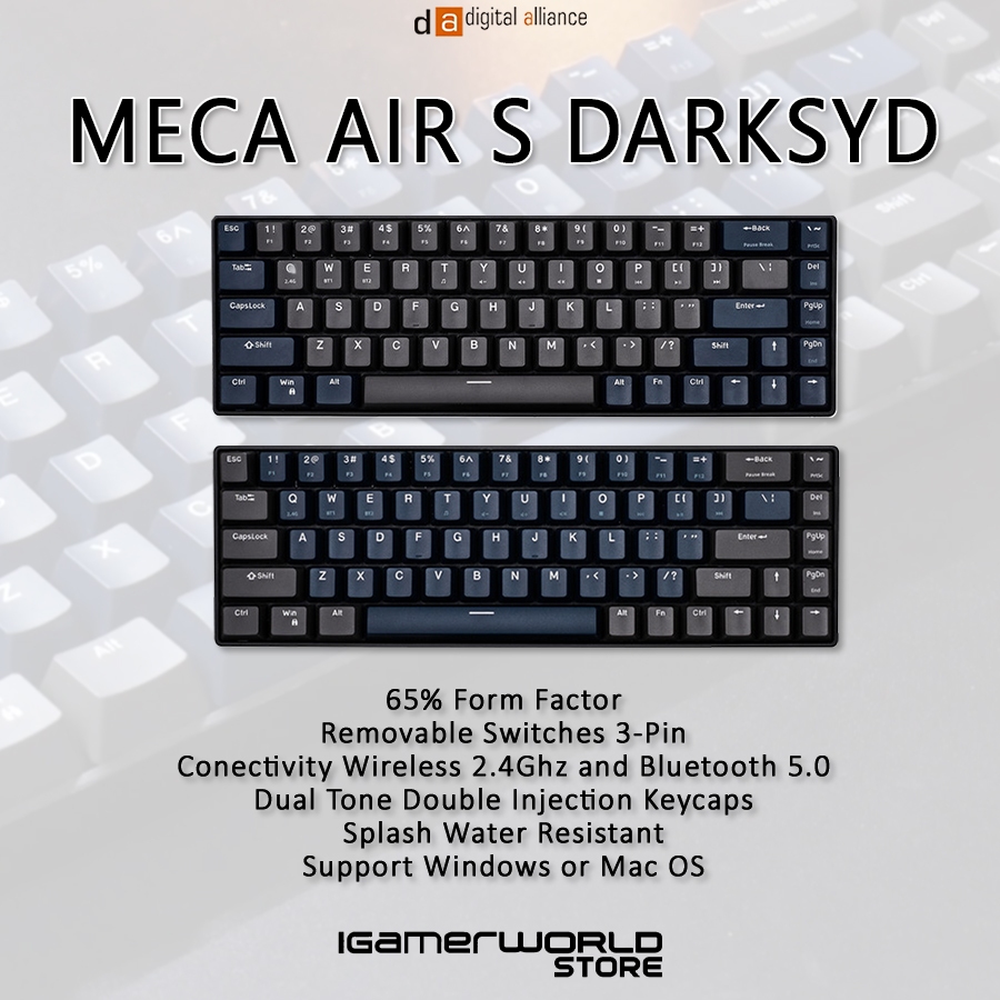 Jual Digital Alliance Meca Air S DARKSYD 2.4Ghz Wireless / BT Gaming ...