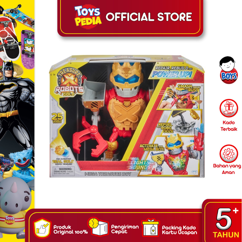 Jual Mainan Koleksi Action Figure Treasure X S9 Robots Gold Mega ...