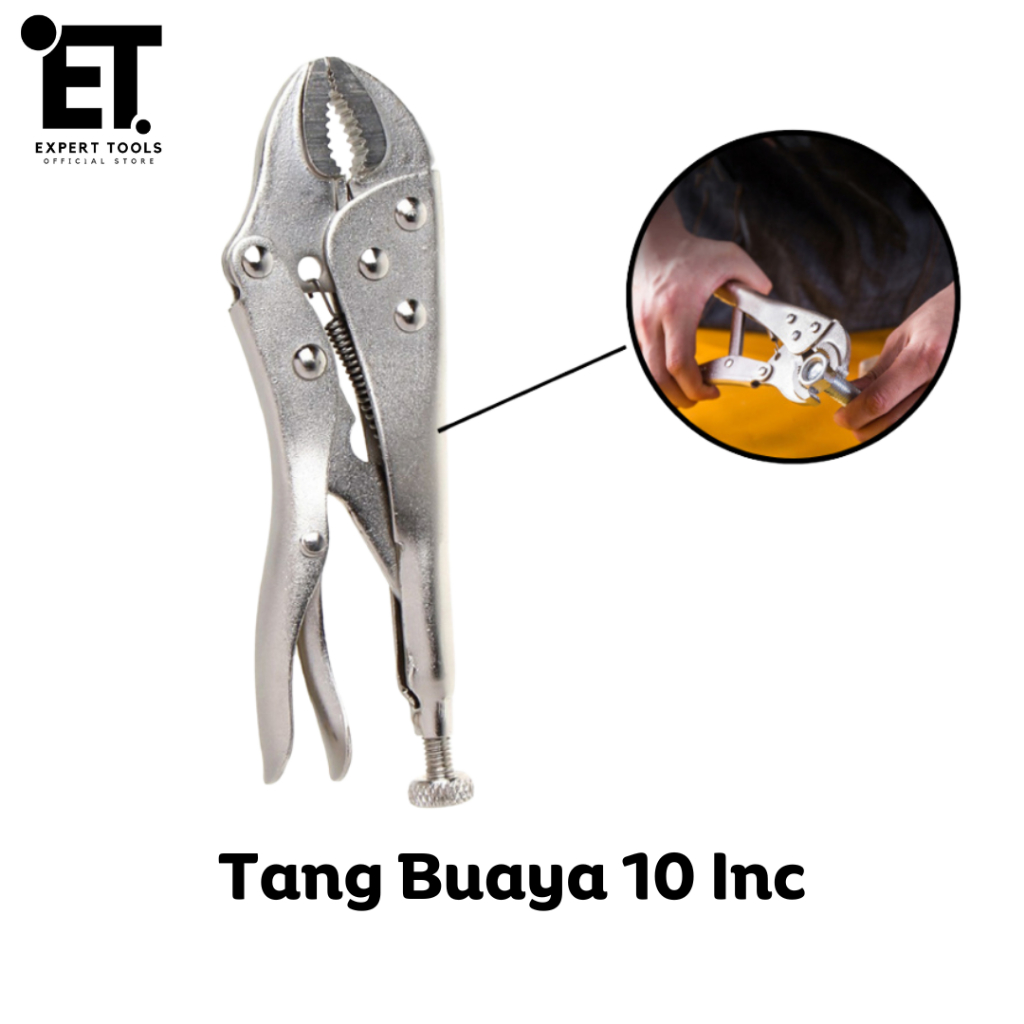 Jual Tang Buaya Jepit Kepala Lurus KDK / Bulat / Melengkung 250mm ...