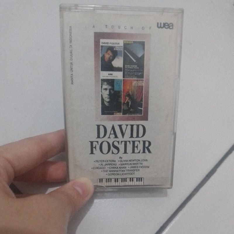 Jual Kaset Pita David Foster Kaset Pita Lagu Jadul A Touch Of David ...