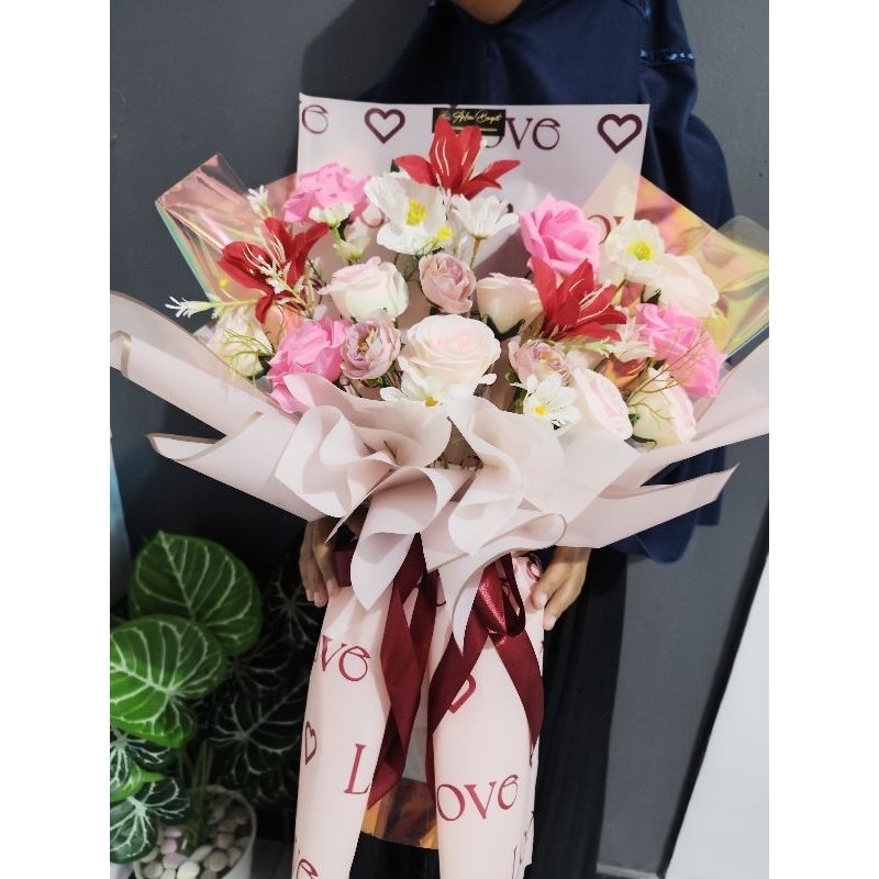 Jual BIG BOUQUET - BUKET LAMARAN BUCKET ANNIVERSARY BUCKET WISUDA JUMBO ...