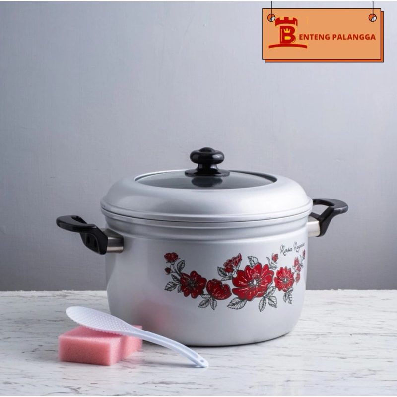Jual Panci Kukus Maspion Pancaguna 37cm 41cm 45cm/Panci Dengan Dandang ...