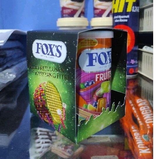 Jual Product Terkece Permen Foxs Fox Foxs Tin Crystal Clear Candy