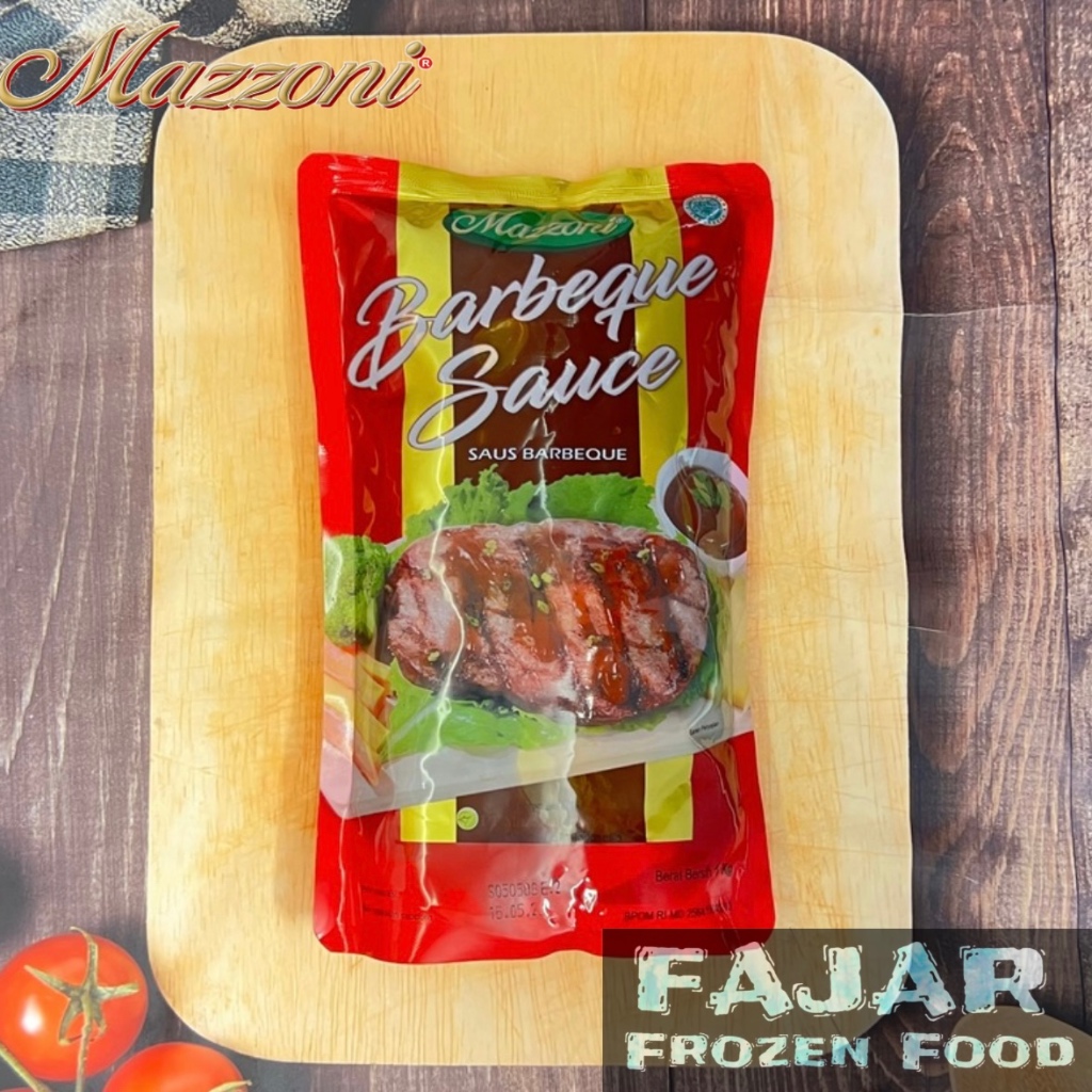 Jual MAZZONI BARBEQUE SAUCE 1Kg | MAZZONI SAUS BARBEQUE 1000gr | Shopee ...