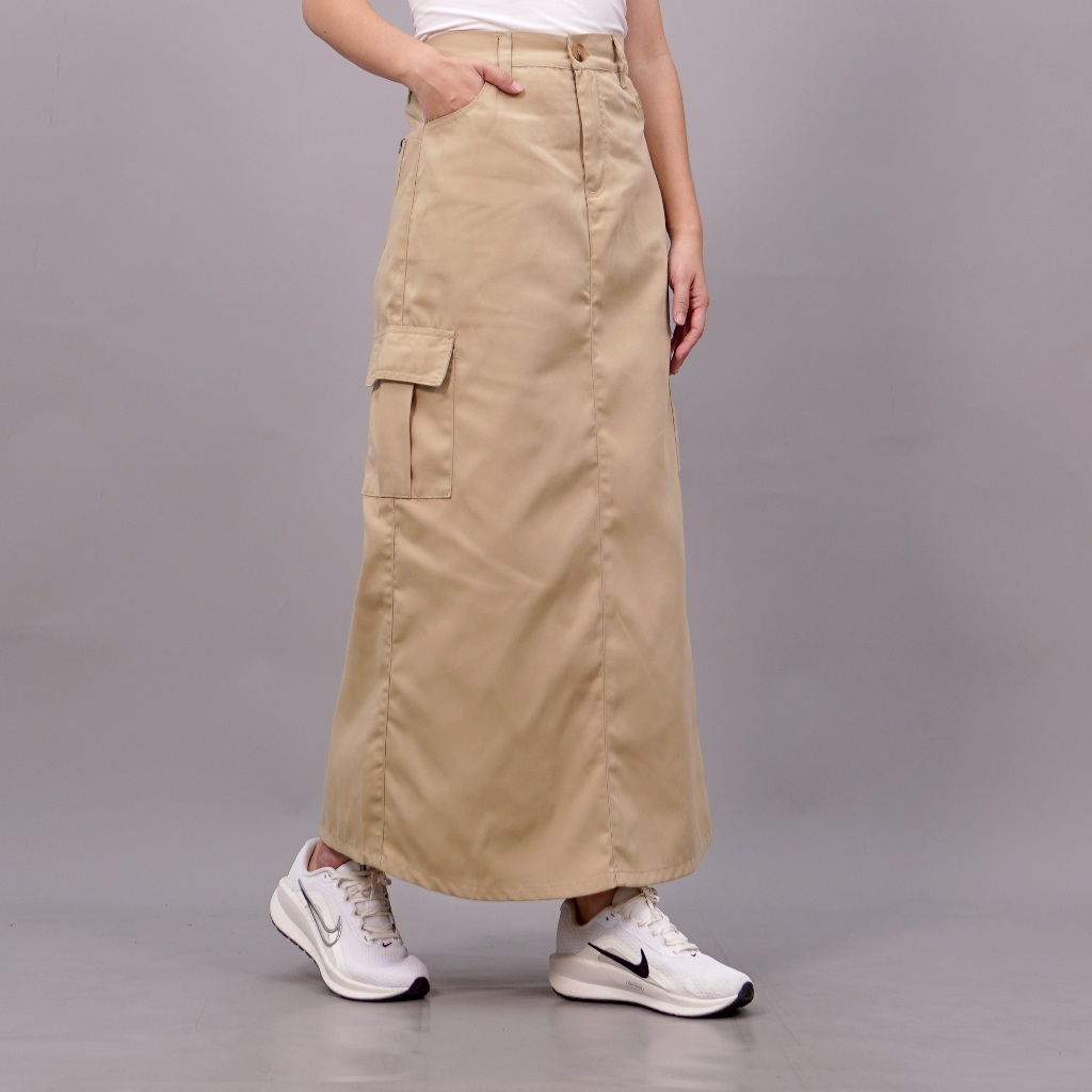 Jual Okechuku MAGGIE Rok Cargo Kekinian Rok Model Terbaru Rok Kargo ...