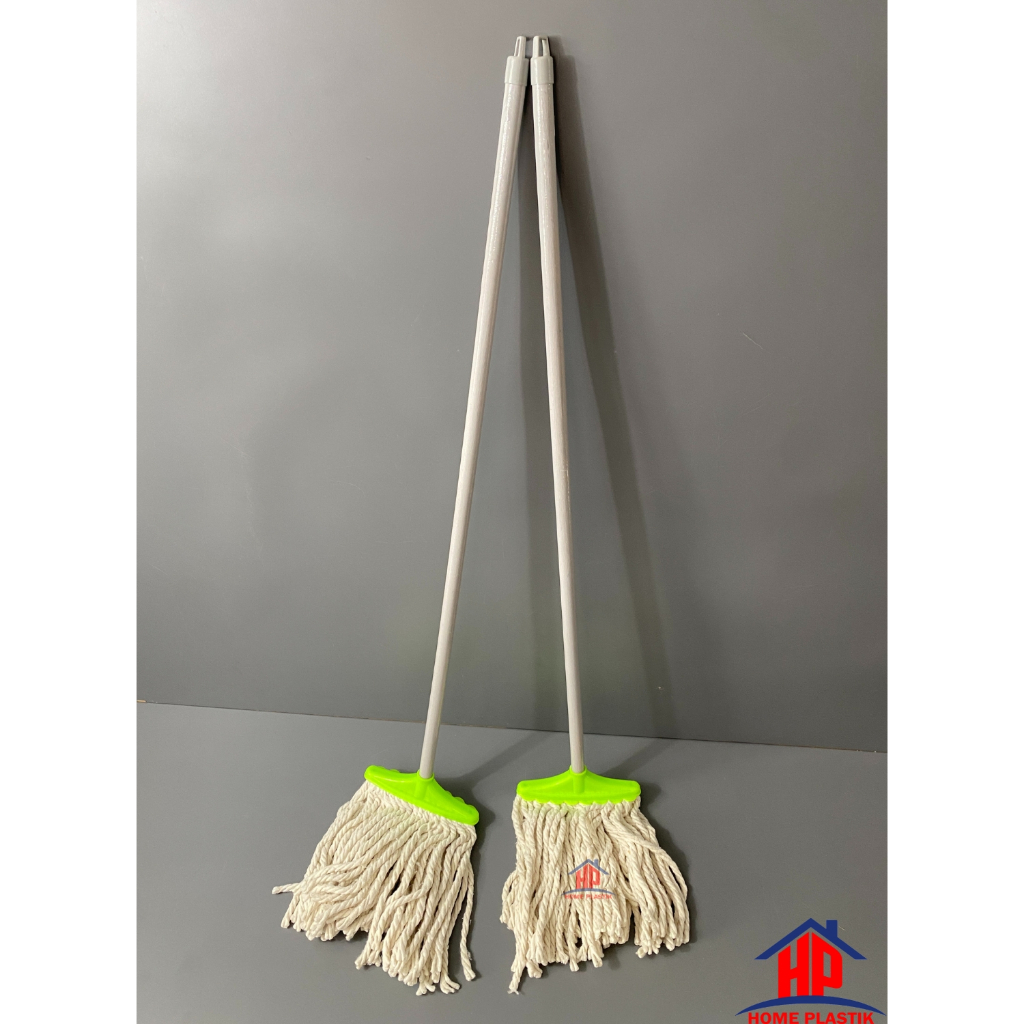Jual Pel Lantai Panjang Sumbu / Pel Putih Jumbo / Pel Gagang Kayu ...