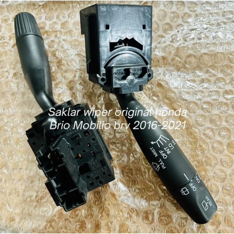 Jual Saklar wiper original honda Brio Mobilio brv 2016 2017 2018 2019 ...