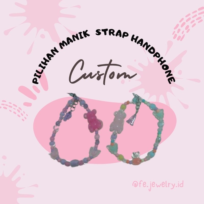 Jual pilihan manik strap handphone part 4 (jangan di Chekout) | Shopee ...