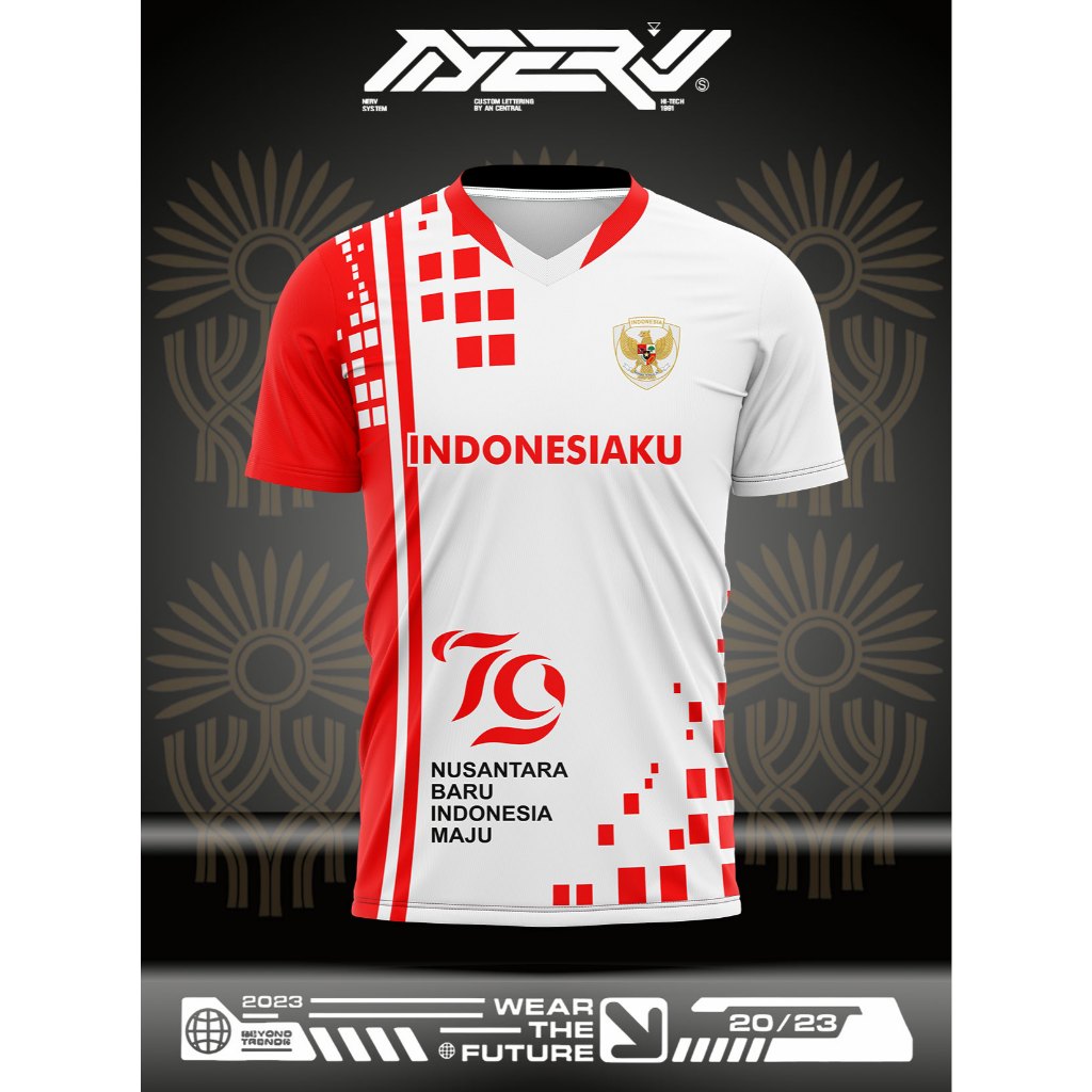 Jual JERSEY KAOS PANITIA HUT RI 79 INDONESIA KEMERDEKAAN 17 AGUSTUS TAHUN 1945 - 2024 REPUBLIK ...