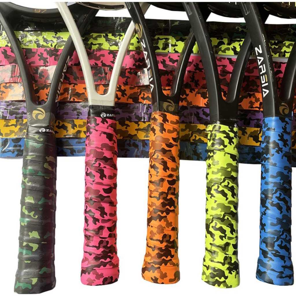 Jual NEW!!! Tennis Overgrip Grip Raket Tenis ZARSIA CAMOUFLAGE satuan ...