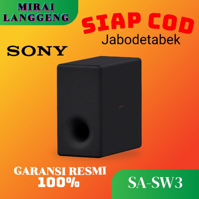 Jual SONY SA-SW3 / SASW3 WIRELESS SUBWOOFER | Shopee Indonesia