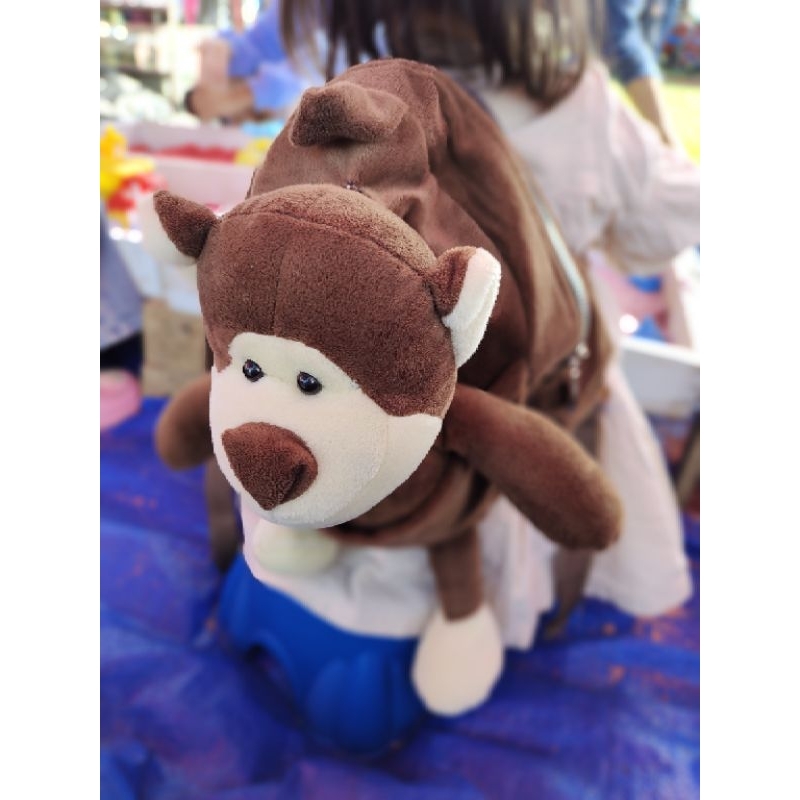 Jual tas sekolah anak boneka muat buku tulis,tas monyet | Shopee Indonesia