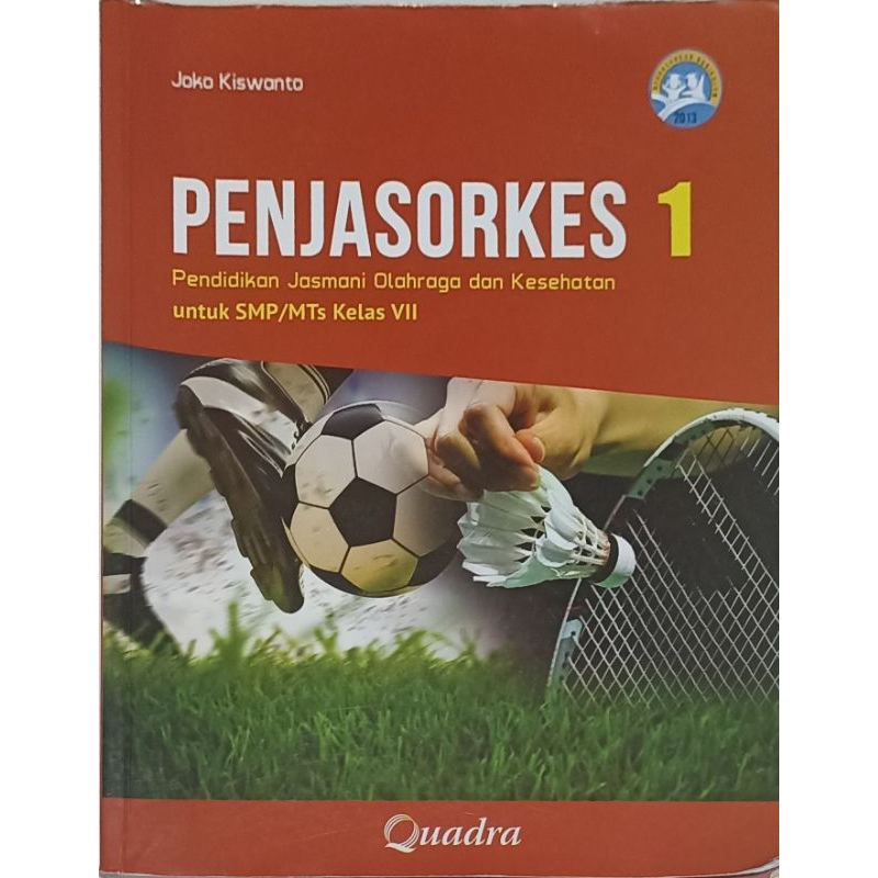 Jual Buku Bekas Penjasorkes 1 kelas 7 SMP penerbit Quadra | Shopee Indonesia