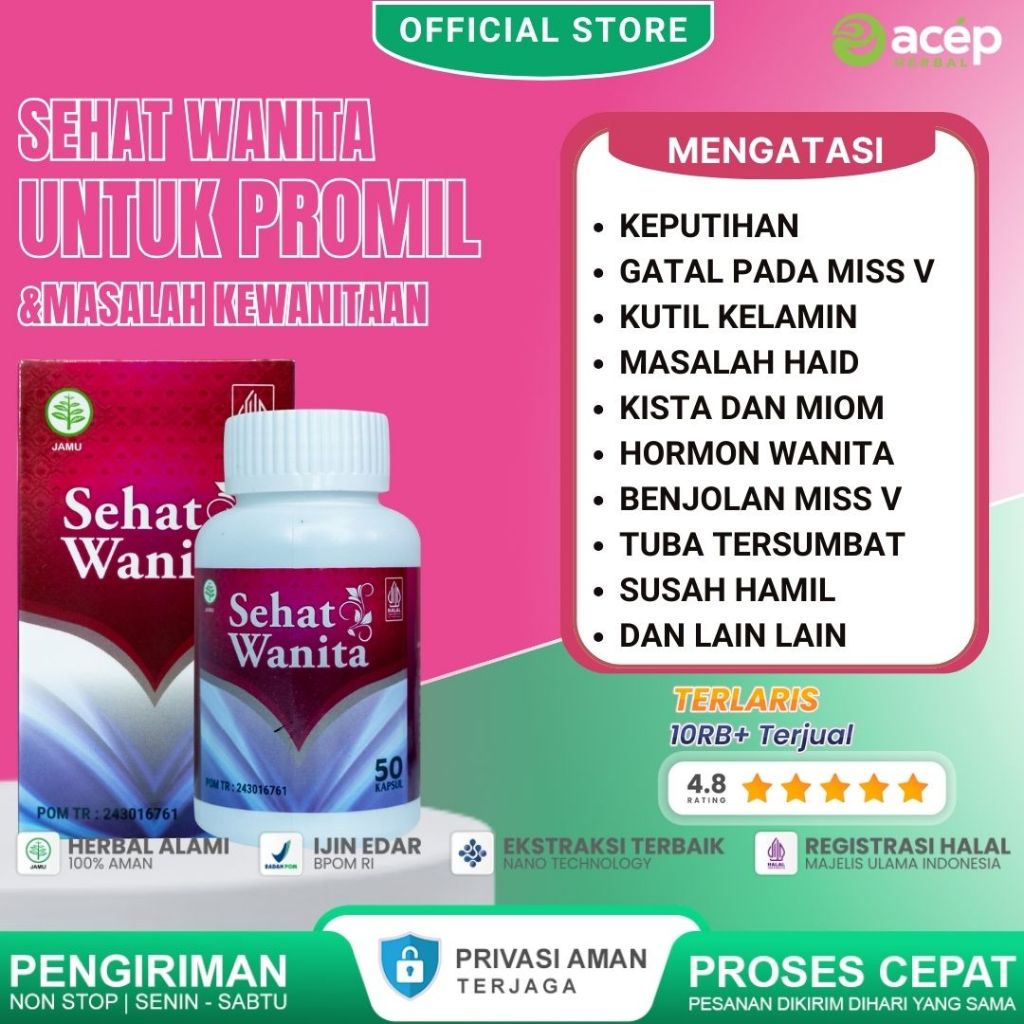 Jual Sehat Wanita Asli 100 Original Obat Herbal Untuk Masalah