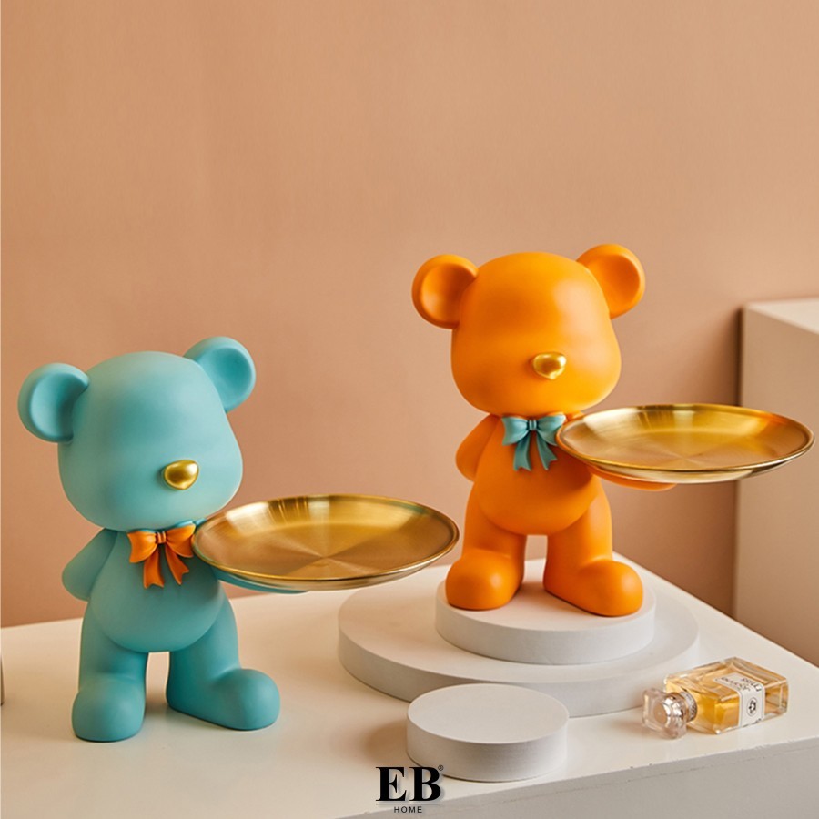 Jual Patung Beruang Unik / Standing Bear Tray Figurine 372 | Shopee ...