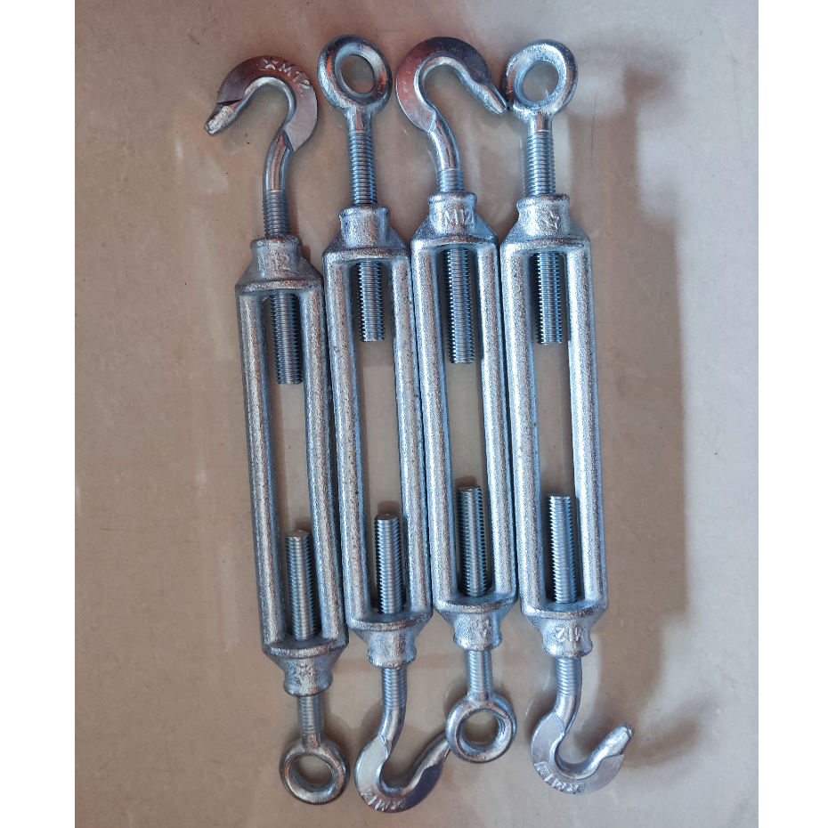Jual Span Skrup M12 M14 M16 / Jarum Keras / Turn Buckle Penarik Besi ...